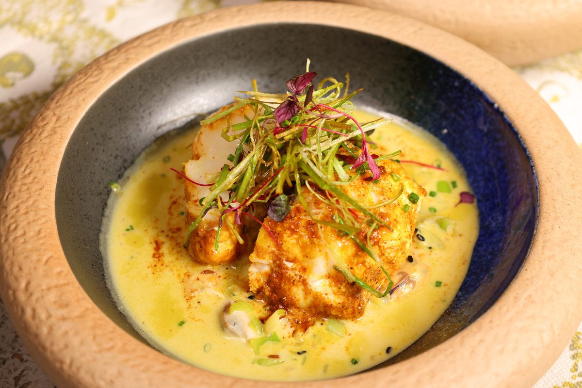 Roasted Spiced Monkfish Recipe seen on Saturday Morning
